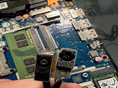 Laptop DC Socket Repair Replacement Bromley
